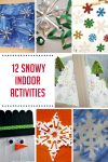"SNOW" Many SIMPLE Winter Crafts for Kids to Make