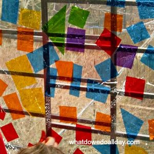 Stained Glass Window Art Project