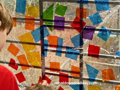 Stained Glass Window Art Project