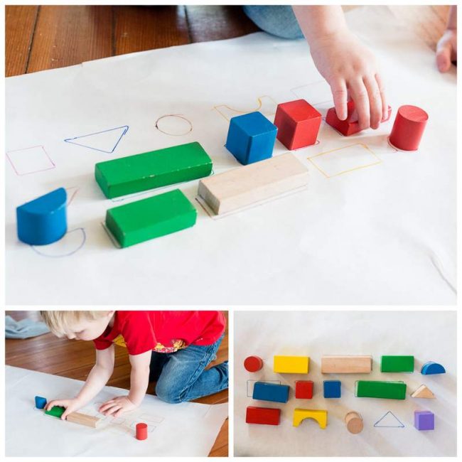 Learning with Blocks: Shapes & Colors