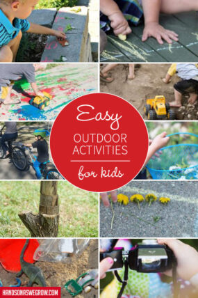 15+ Simple Early Spring Outdoor Activities for Kids To Do Now | HOAWG