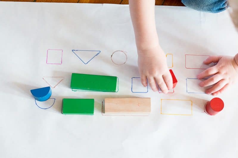 Learning with Blocks: Shapes & Colors