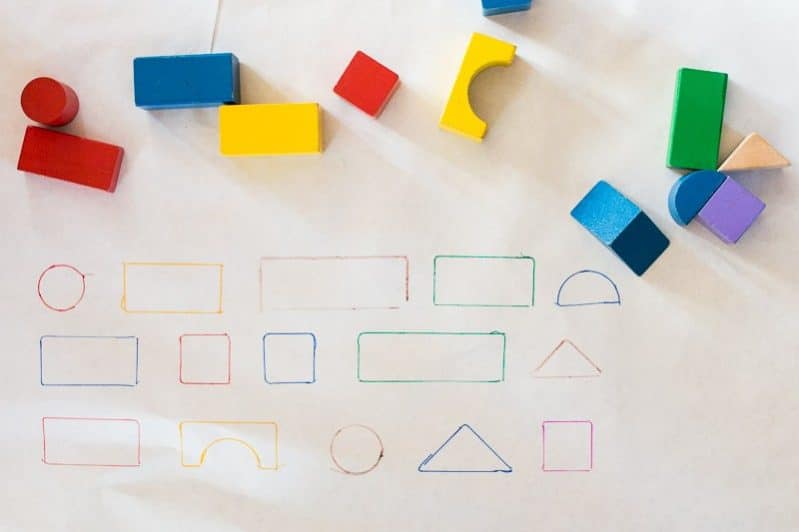 Learning with Blocks: Shapes & Colors
