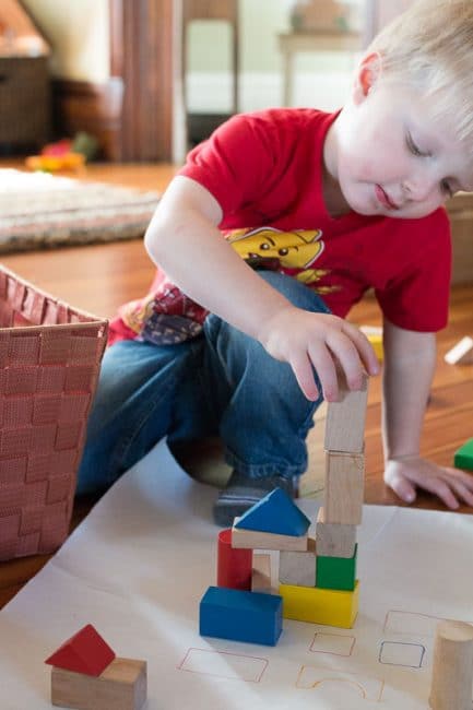 Learning with Blocks: Shapes & Colors