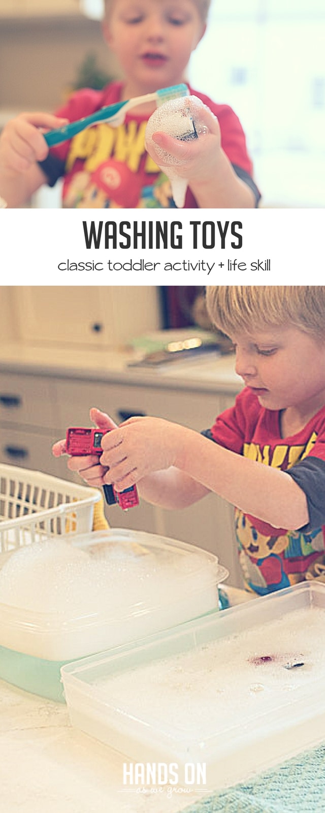 Washing Toys Water Activity for Toddlers