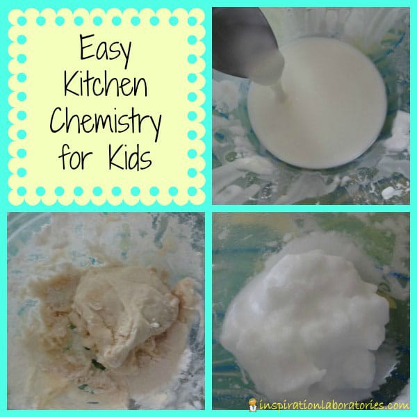 Easy Kitchen Chemistry for Kids from Inspiration Laboratories