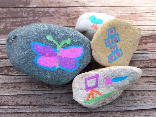 Outdoor Activity Rocks from Edventures with Kids