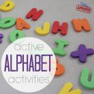 Active Alphabet Activities from Toddler Approved