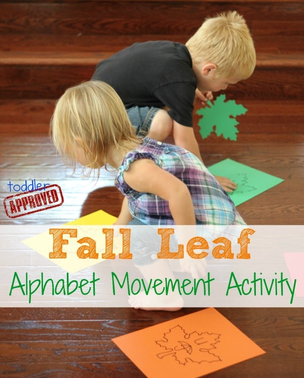 Fall Leaf Movement Activity from Toddler Approved