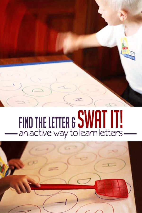 Find the Letter & Swat It! Active Way for Learning Letters!