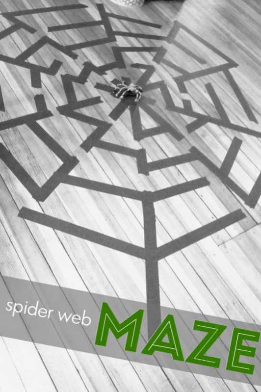 Giant Spider Web Maze for Kids - Hands On As We Grow®