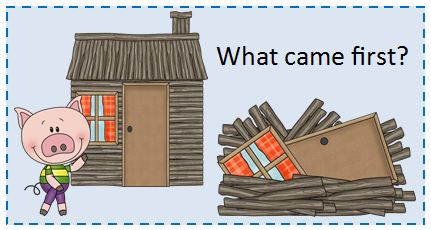 The 3 Little Pigs Story Sequence from 3 Boys and a Dog