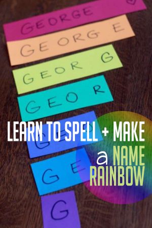 Name Activities for Kids to Learn their Name