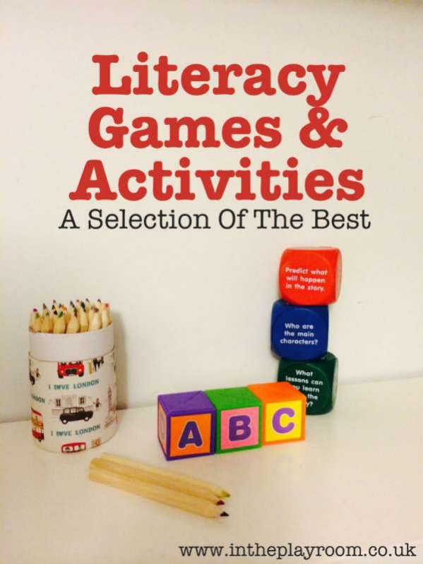 The Best Literacy Games and Activities from In The Playroom