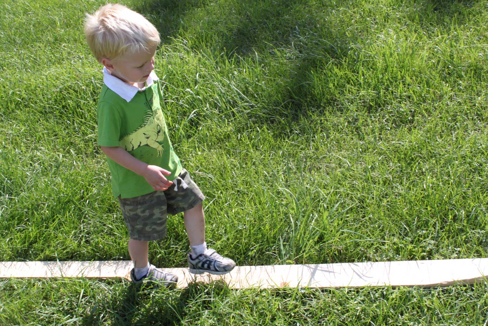 DIY Balance Beam for Toddlers Easy at Home - Hands On As We Grow®