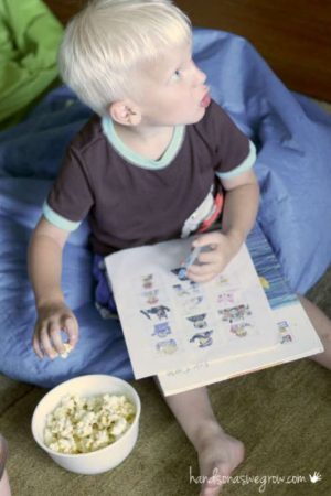 Easy Tree Snack Learning Activity from Fantastic Fun and learning