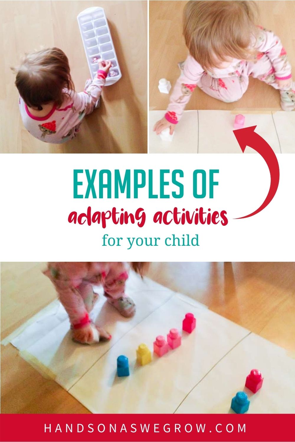Examples of Adapting Activities for Your Child | Hands On As We Grow®