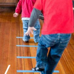 25 Active Ways to Learn Indoors with Tape | Hands On As We Grow