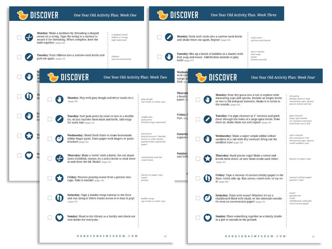 Print off Extra Printables of DISCOVER - Hands On As We Grow®