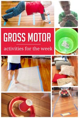 A Sample Weekly Plan of Gross Motor Activities - Hands On As We Grow®