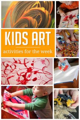 A Sample Weekly Plan of Art Projects - Hands On As We Grow®