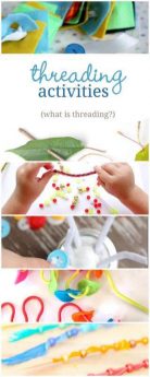 Simple Threading Activities for Young Kids | Hands On As We Grow®