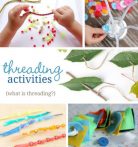 Simple Threading Activities for Young Kids | Hands On As We Grow®