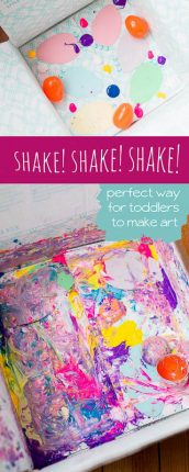 Shake, Shake, Shake to Make Art! - Hands On As We Grow®