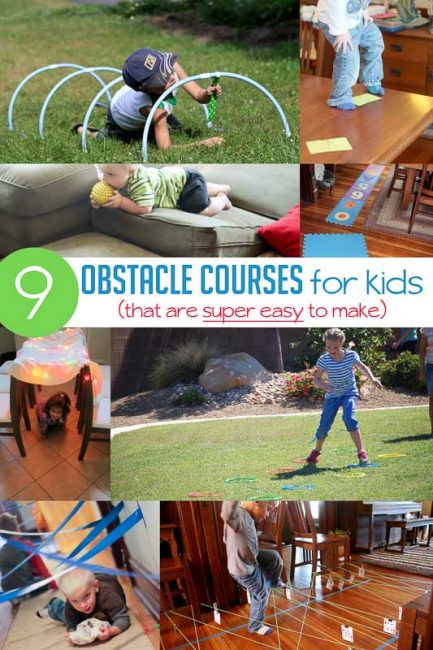 9 Obstacle Course Ideas for Kids that are Super Simple