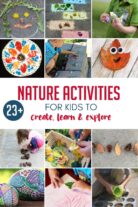 23+ Simple Nature Activities for Kids to Create, Explore & Learn | HOAWG