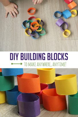 DIY Building Blocks You Can Make Anywhere | Hands On As We Grow