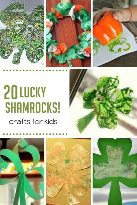 Lucky Shamrock Crafts for Kids - Hands On As We Grow®