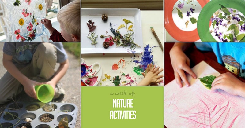 A Week of Nature Activities to Do | Hands On As We Grow®