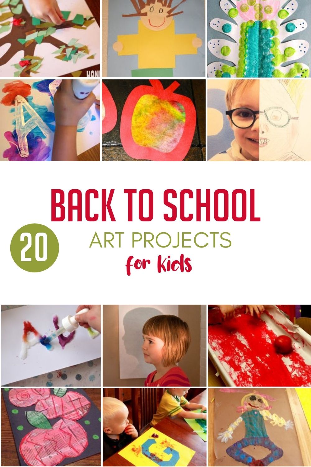 20 Back To School Art Projects For Kids Hands On As We Grow