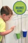 Build a Balance Scale for Preschoolers to Explore Weights - Hands On As ...