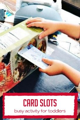 Card Slot Busy Activity from our Member of The Month Jaime - Hands On ...