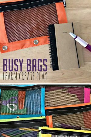 Super Simple Busy Bag Ideas for Fun Kid-Friendly Independent Play
