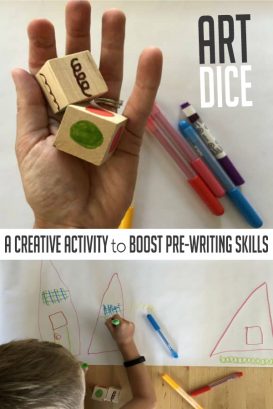 Boost Pre-Writing Skills with an Art Dice Creative Activity | HOAWG