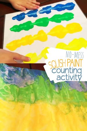 Creative Paint Squish Skip Counting Activity to Teach Math | HOAWG