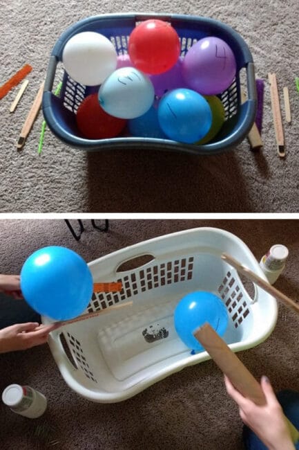 Crazy Fun Balloon Activity Race Kids Love | Hands On As We Grow®