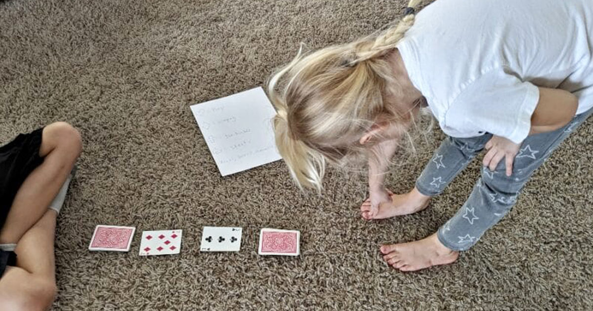 Indoor Energy Buster Card Game for Kids | Hands On As We Grow®