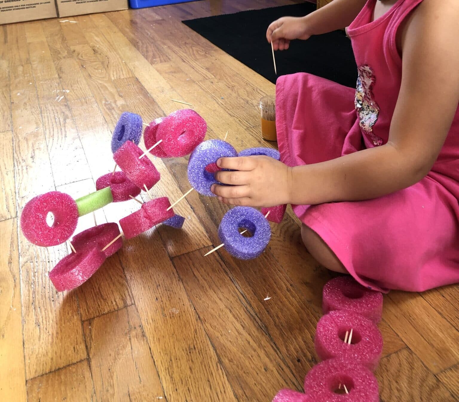 Pool Noodle Activities that are New and Exciting - Hands On As We Grow®