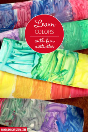 Activities to Learn Colors with Interactive Books | Hands On As We Grow®