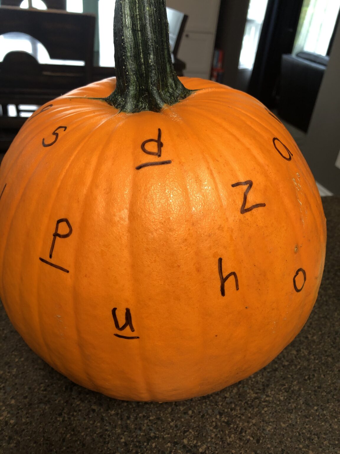 Pumpkin Letters Hammering Activity that's Easy and Fun | HOAWG