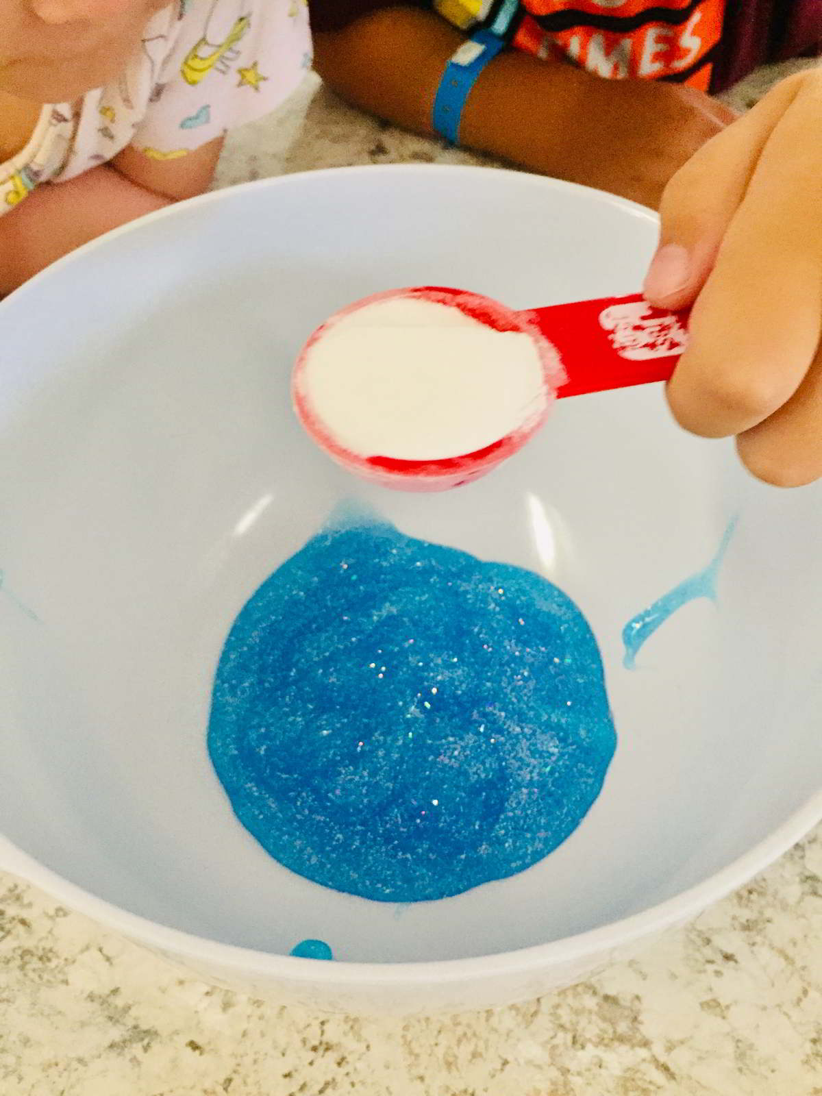 How to Make Easy Monster Slime for Halloween - Hands On As We Grow®