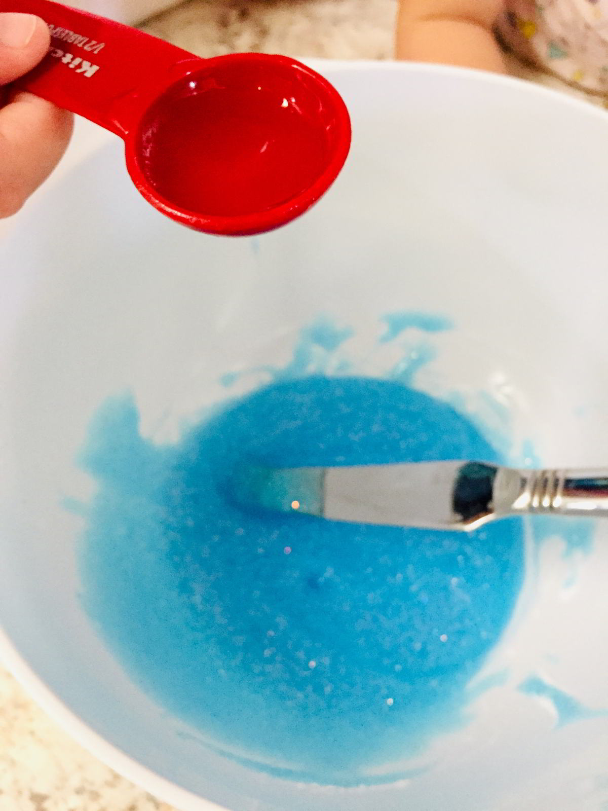 How to Make Easy Monster Slime for Halloween - Hands On As We Grow®