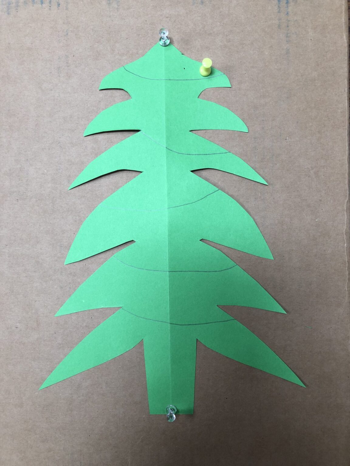 Simple Kids Fine Motor Christmas Tree Activity | Hands On As We Grow®