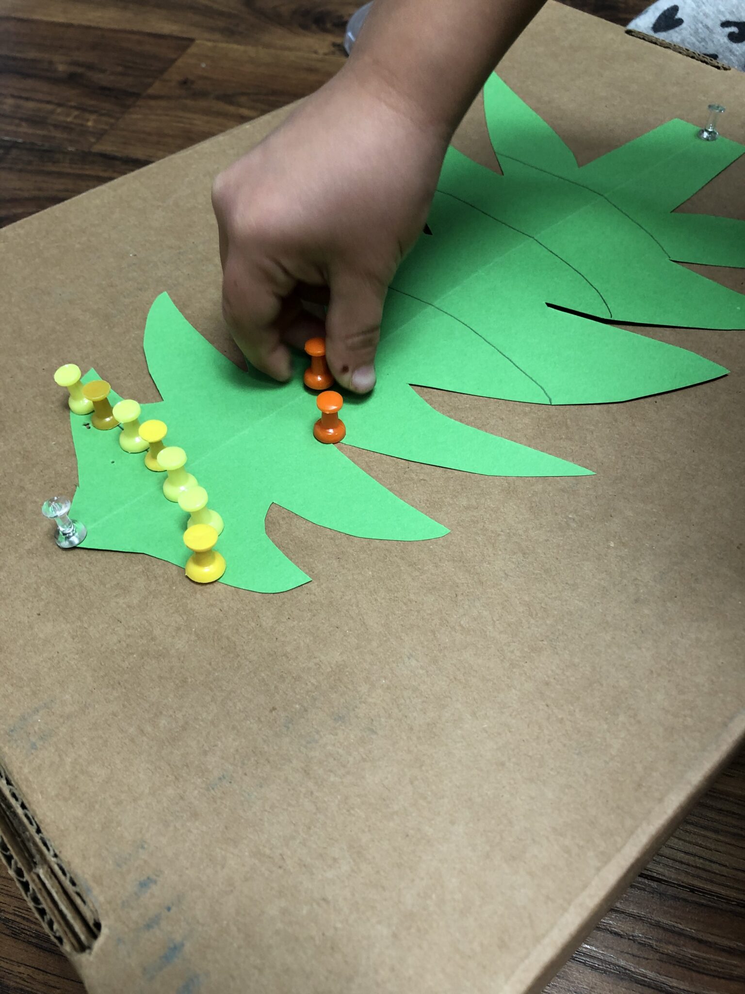 Simple Kids Fine Motor Christmas Tree Activity | Hands On As We Grow®