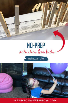 4 Easy Ruler Activities for Kids | Hands On As We Grow®