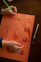 Crazy Easy Paint with Water Construction Paper Art for Kids | HOAWG